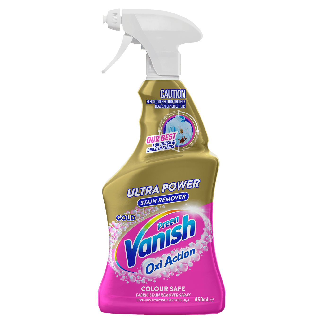Vanish Oxi Action Gold Stain Remover Trigger | Vanish NZ
